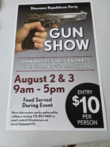 Gun Show this Weekend: Shawano Co. Republican Party - Wisconsin Gun ...